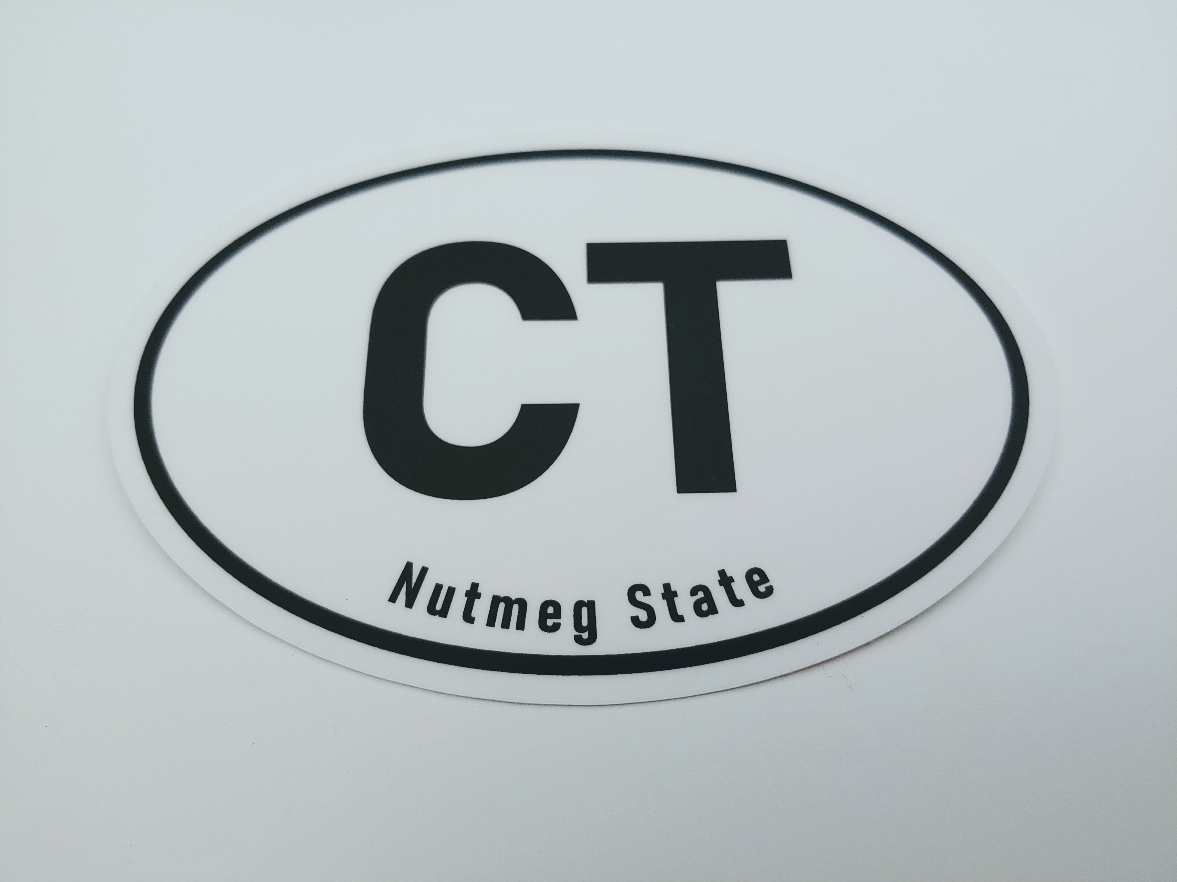 Oval Townie Bumper Stickers – WeHa Candle Co.
