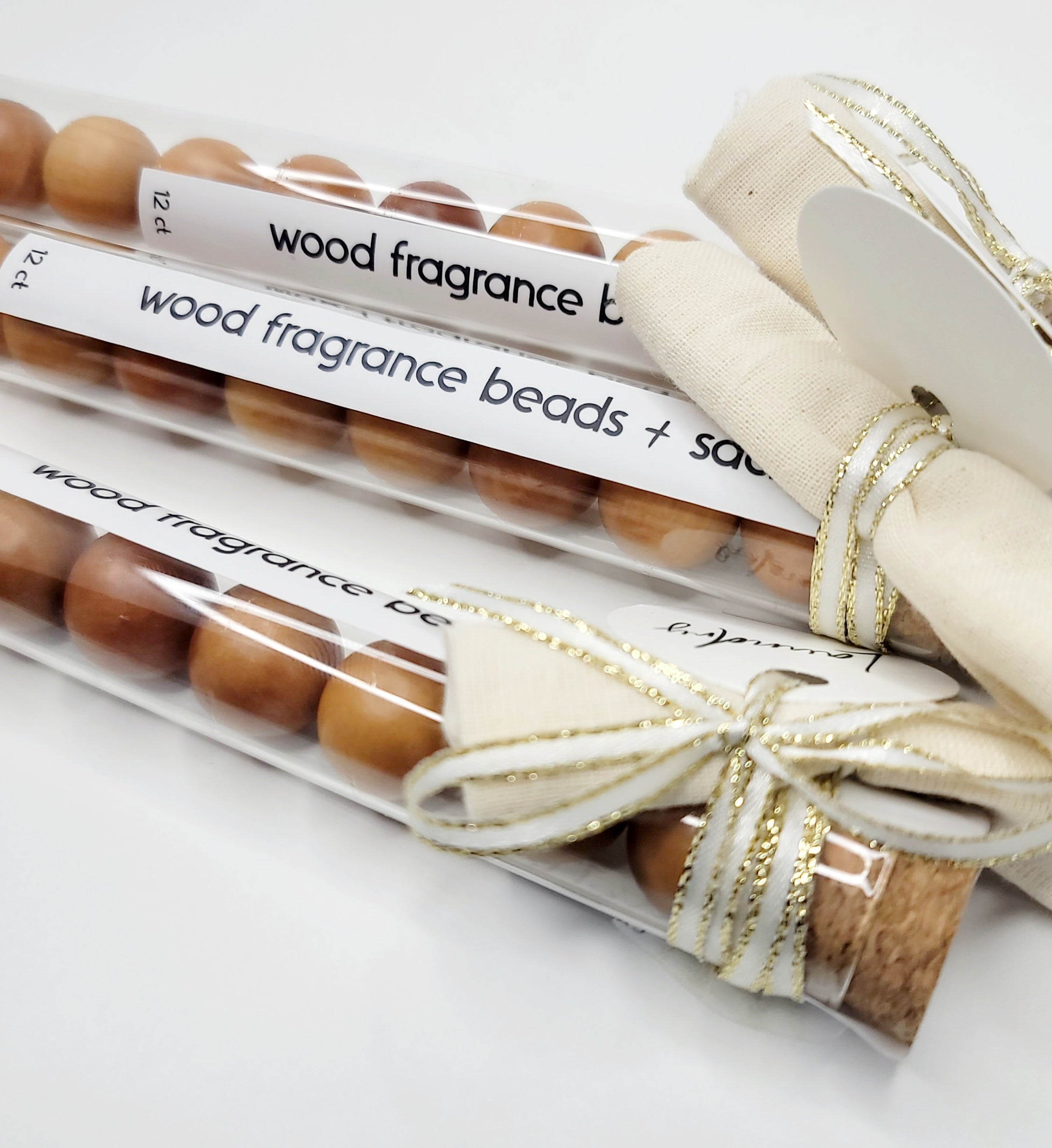Wood Fragrance Beads + Sachet | Shagbark Home – WeHa Candle Co.